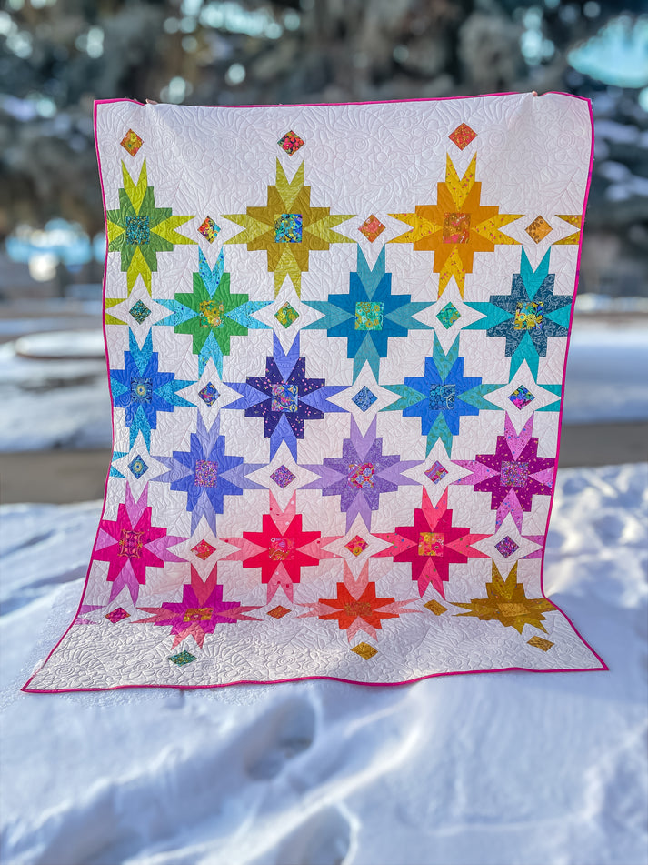 Garden Star Quilt Pattern - PDF Copy – Quilting From The Heart